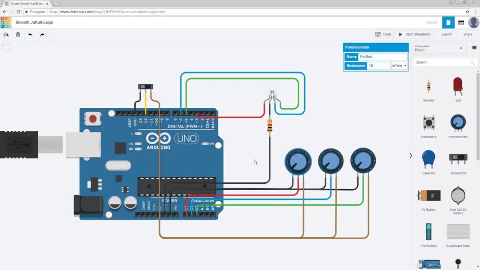 Arduino TinKerCad | EasyLab Robotics S.A.C.